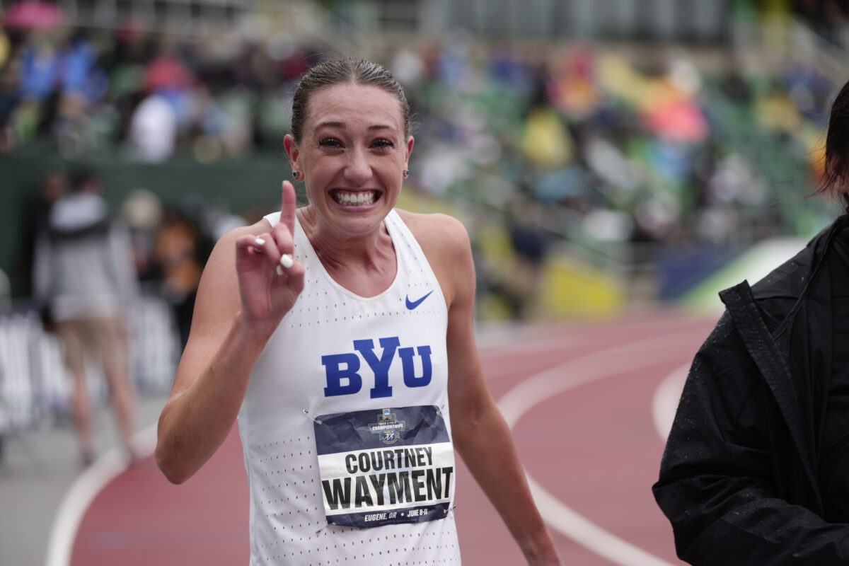 BYU’s Wayment blows away field in winning NCAA steeplechase title ...